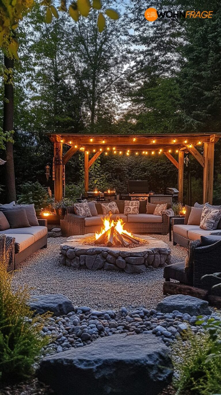 Feuerstelle Im Garten Gestalten